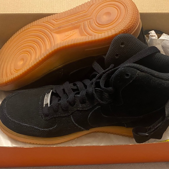 Nike | Shoes | Nike Air Force High Suede Gum Bottom Af1 | Poshmark